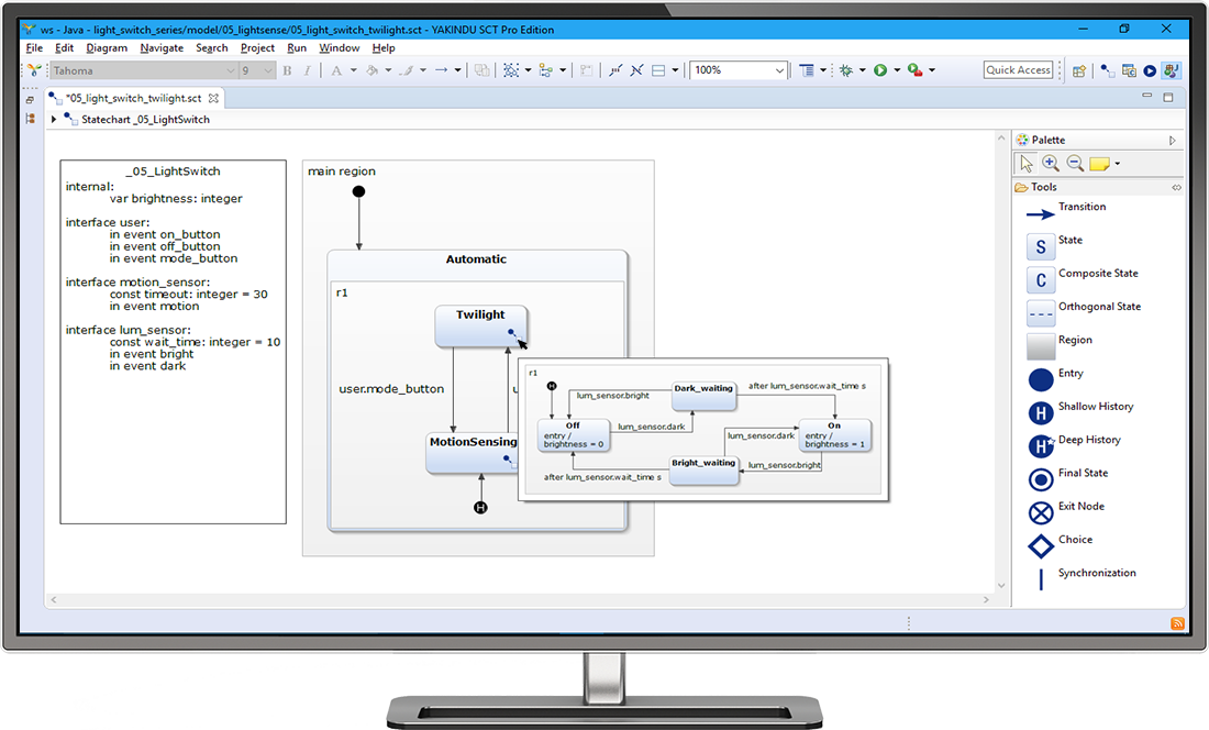 itemis CREATE – state machines made easy