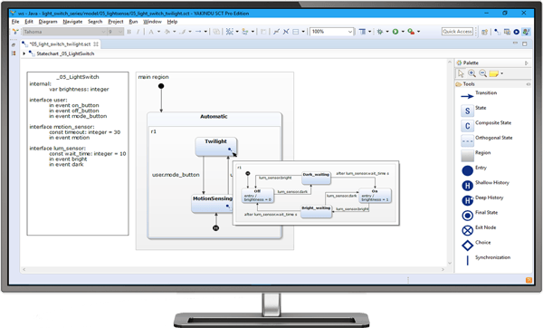 itemis CREATE – state machines made easy