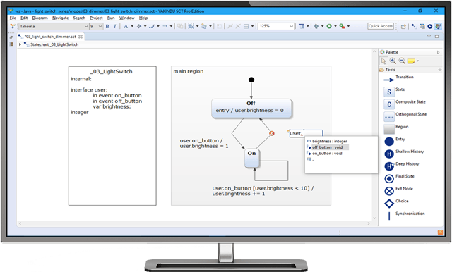 itemis CREATE – state machines made easy